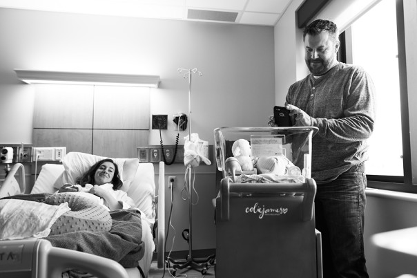 Denver Newborn Photographer | Sky Ridge Medical Center - Cyrus